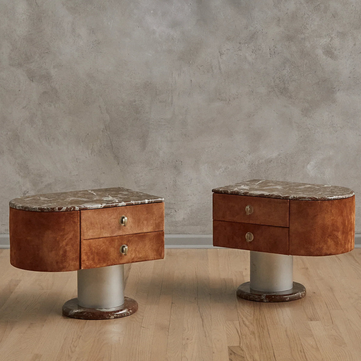 Vintage Bedside Tables - South Loop Loft
