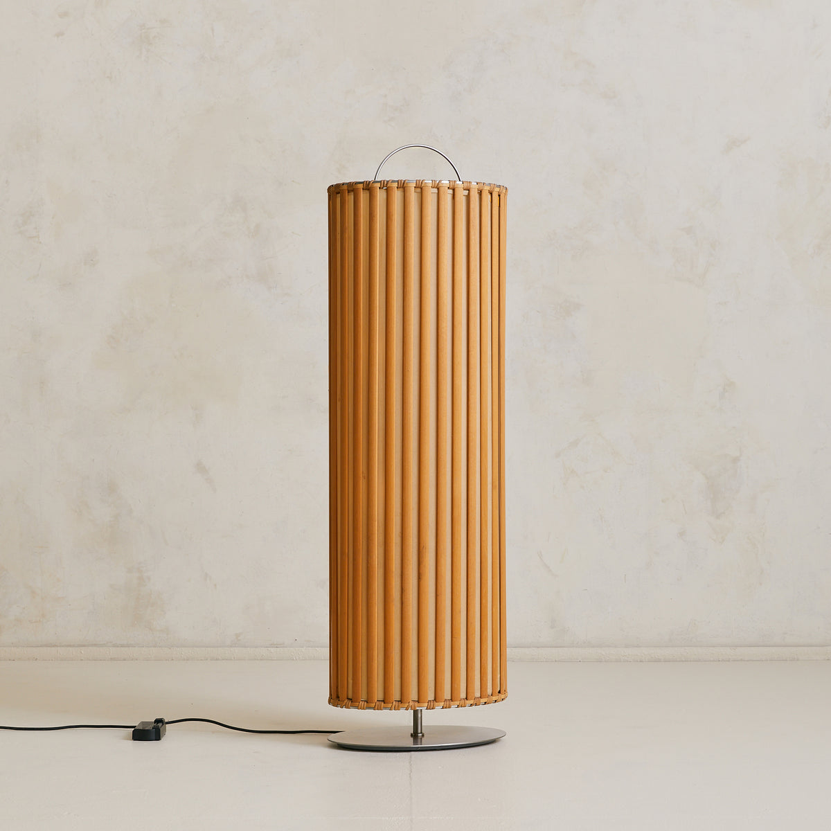'Aia' Wood + Paper Floor Lamp by Toshiyuki Kita for Sawaya & Moroni, 2