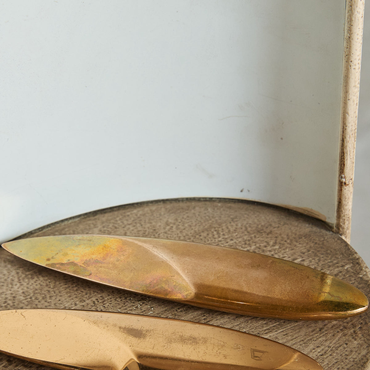 French Cast Bronze Letter Opener Attributed to Monique Gerber, 1970s