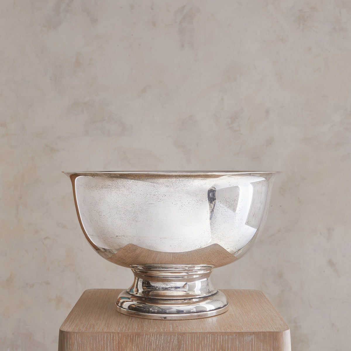 French Silver-Plated Footed Ice Bucket, 1960s